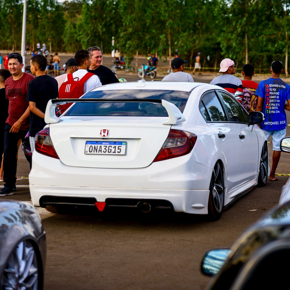 Spoiler Traseiro Mugen - Fibra de Vidro Civic G9 - 157 PARTS