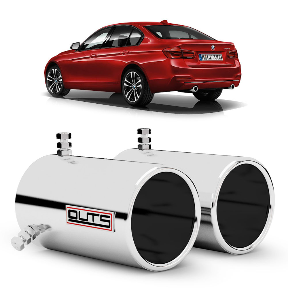 Ponteira De Escapamento Bmw 335I Classic Kit - 3racessorios