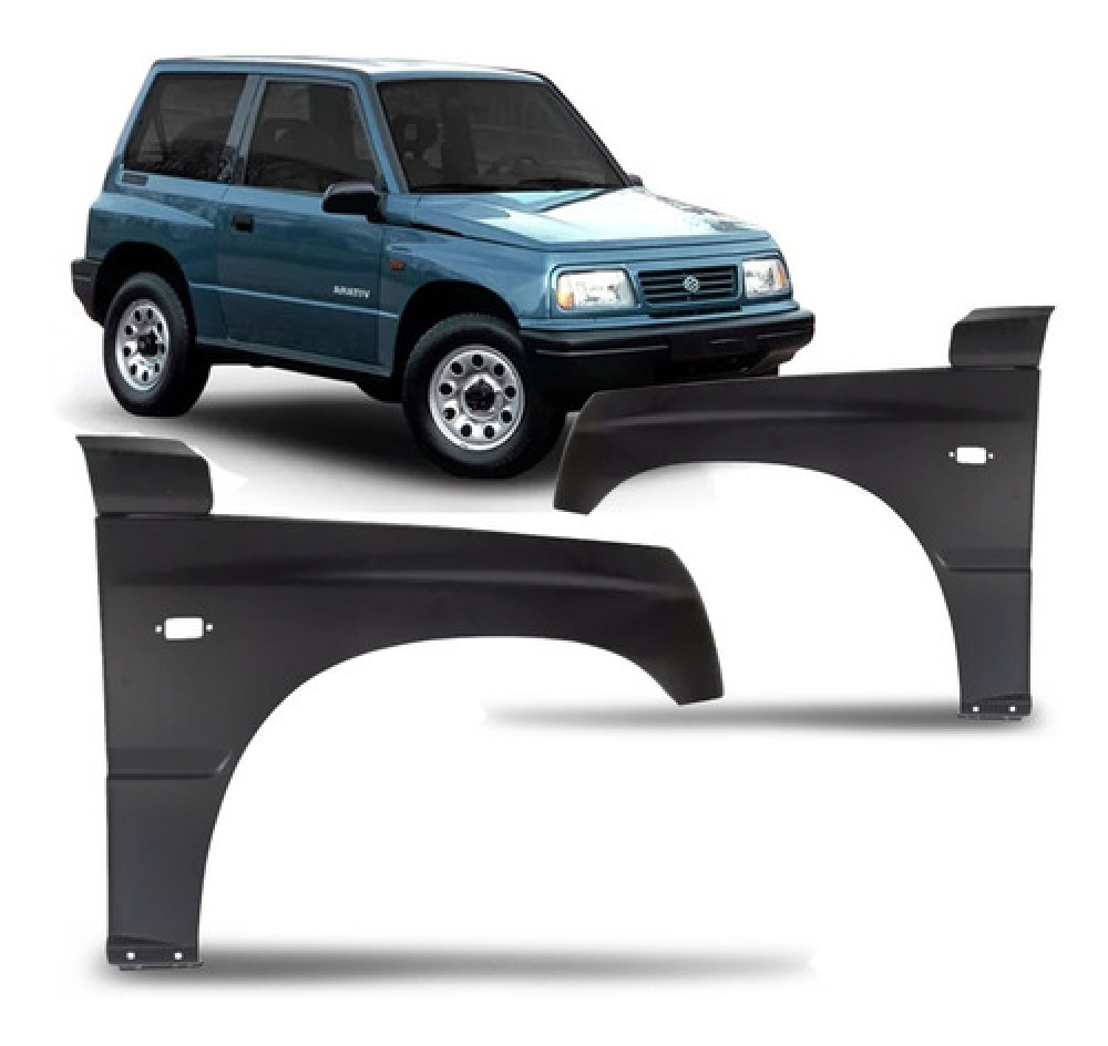 Paralama Vitara Sidekick 1990 91 92 93 94 95 96 1997 C/ Furo - A CASA ...