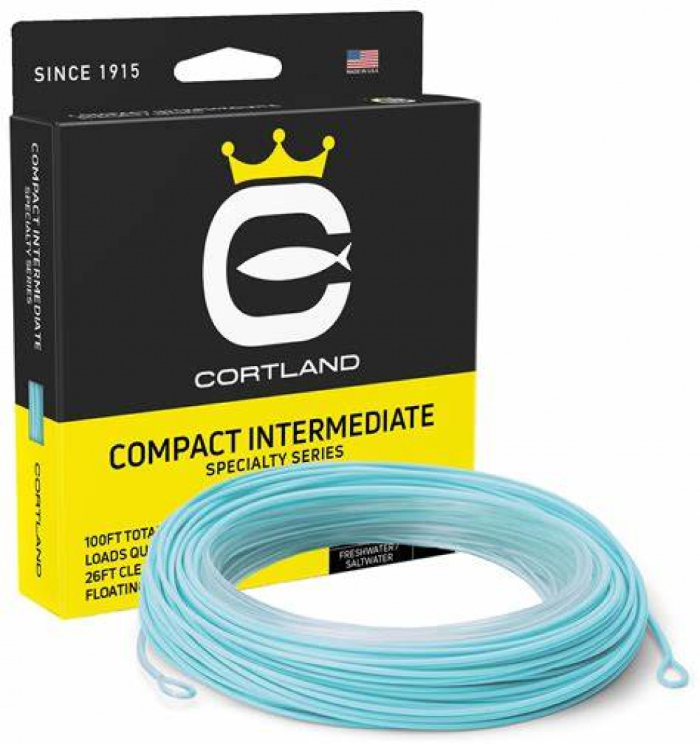 Linha de Fly Cortland Compact ( Intermediate ) - Abduchflyshop