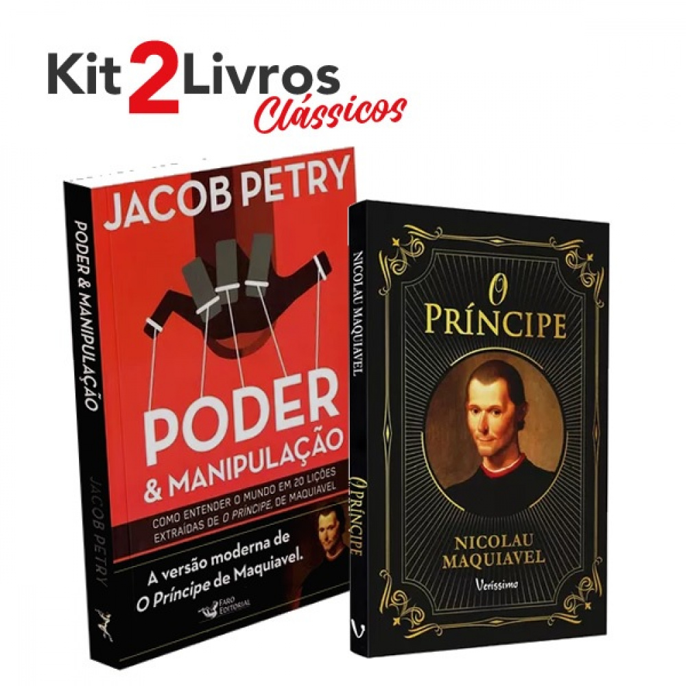 Kit 02 Livros - Poder e manipulação e O Príncipe - Abrakadabra 33