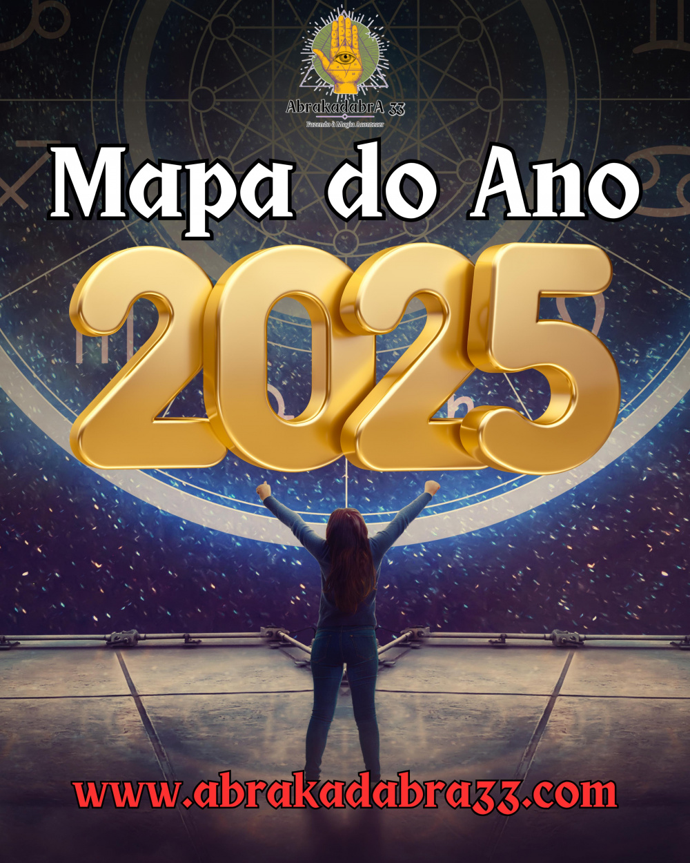 Mapa do ano 2025 - Abrakadabra 33