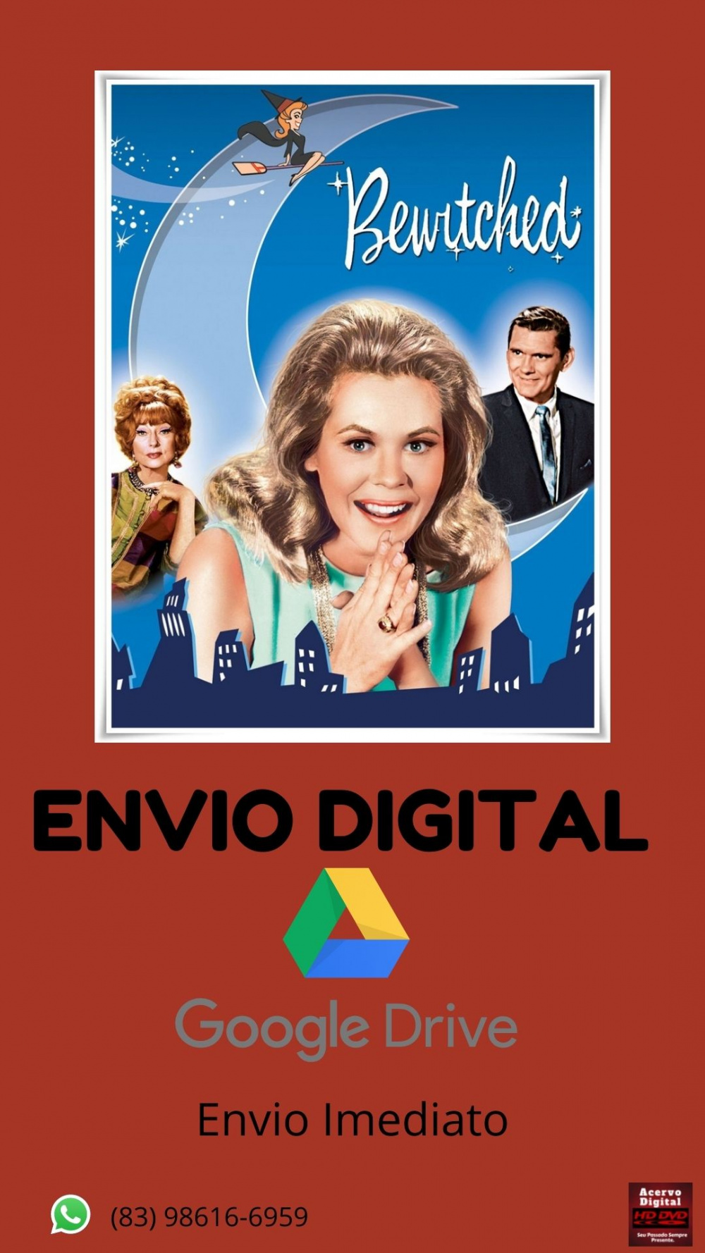 A Feiticeira (1964) Completo 254 Eps - Acervo Digital Dvds