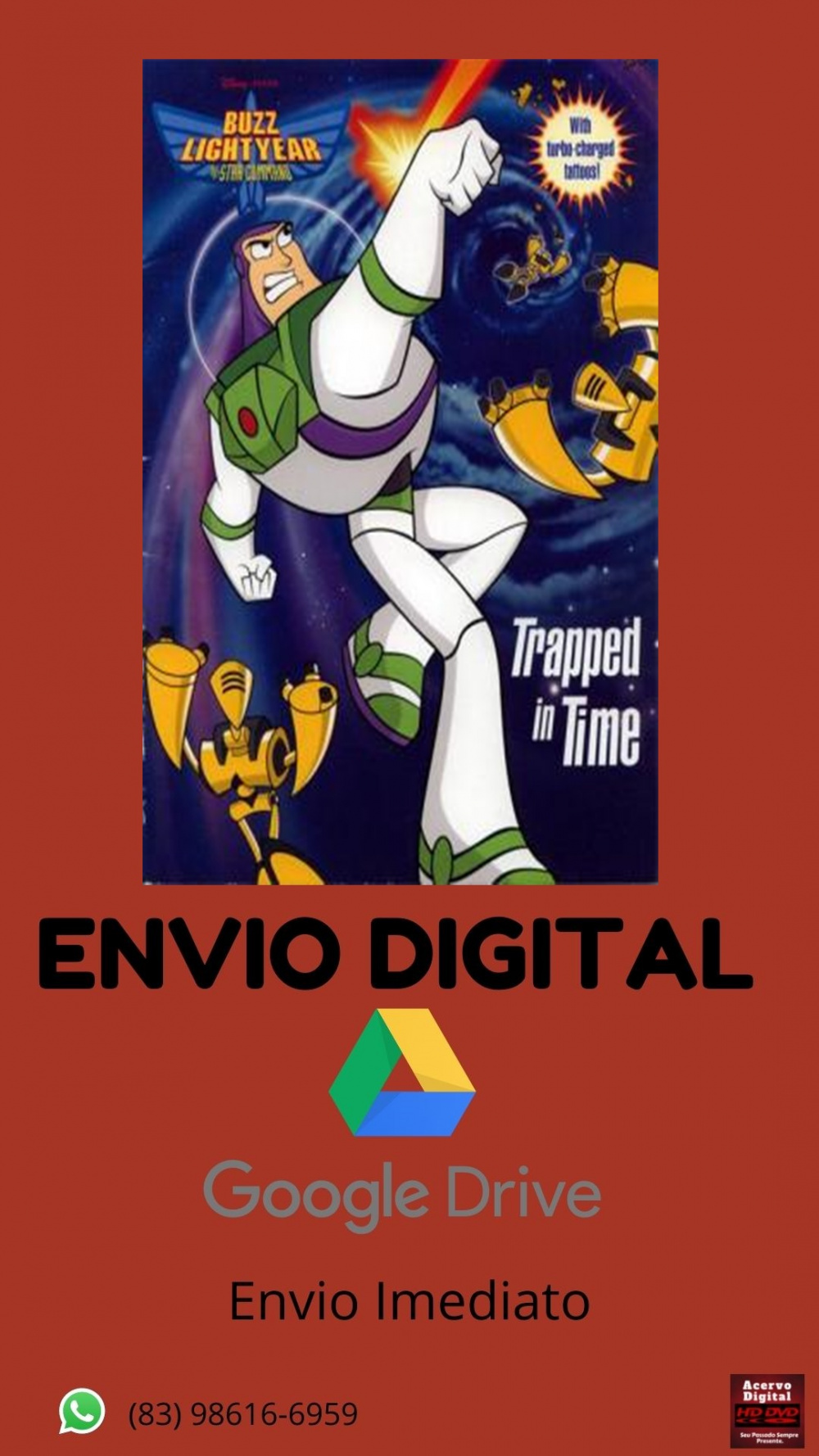 Buzz Lightyear do Comando Estelar (2000) 14 Eps + Filme - Acervo ...