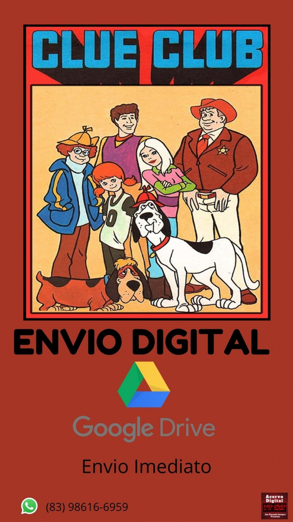 Clue Club (1976) Completo 16 Eps - Acervo Digital Dvds