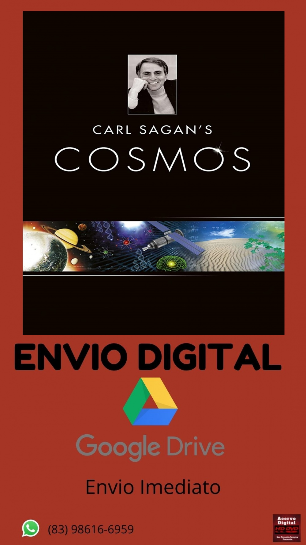 Cosmos (1980) Completo 13 Eps - Acervo Digital Dvds