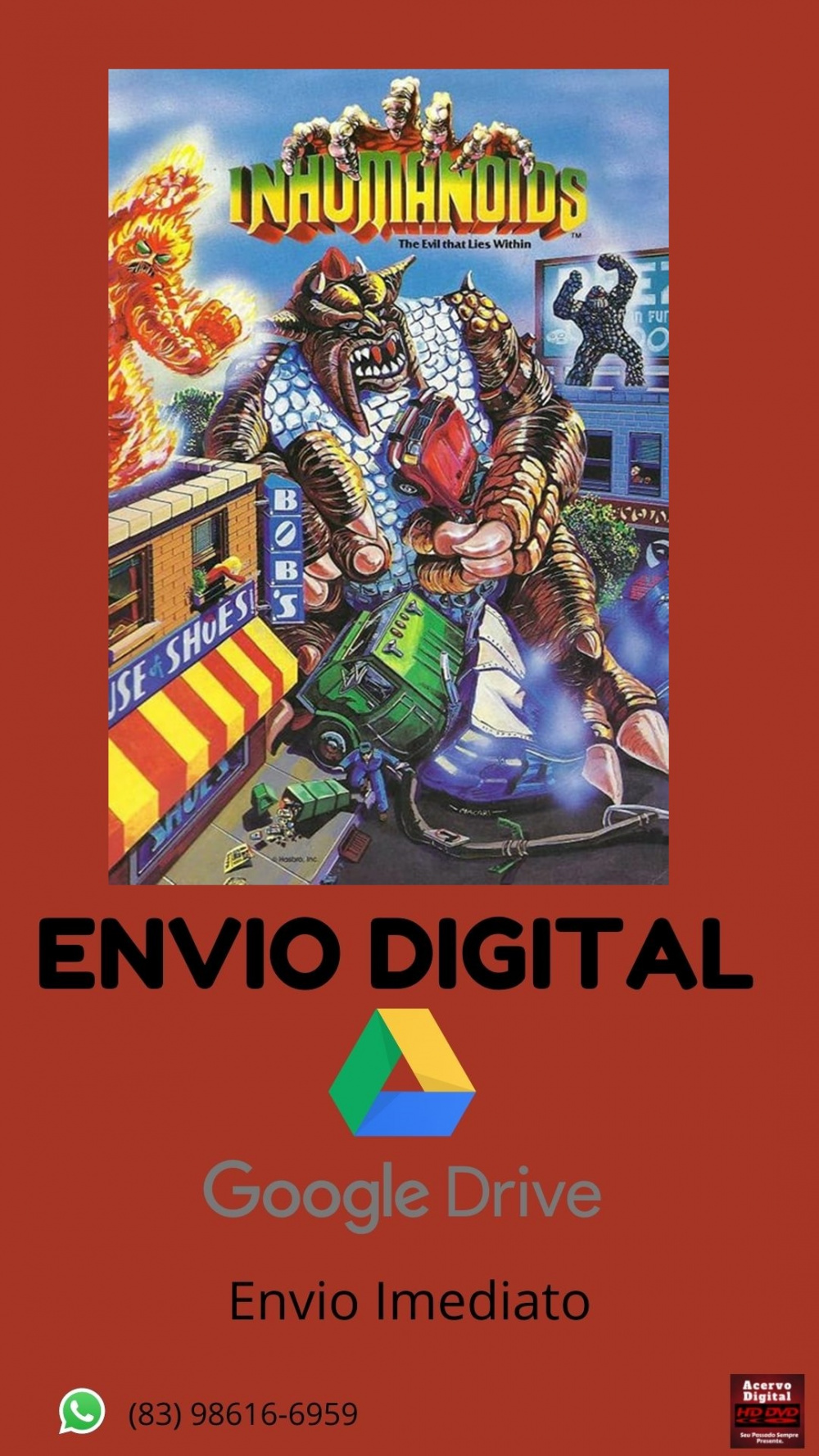 InHumanoids (1986) Completo 13 Eps Legendado - Acervo Digital Dvds