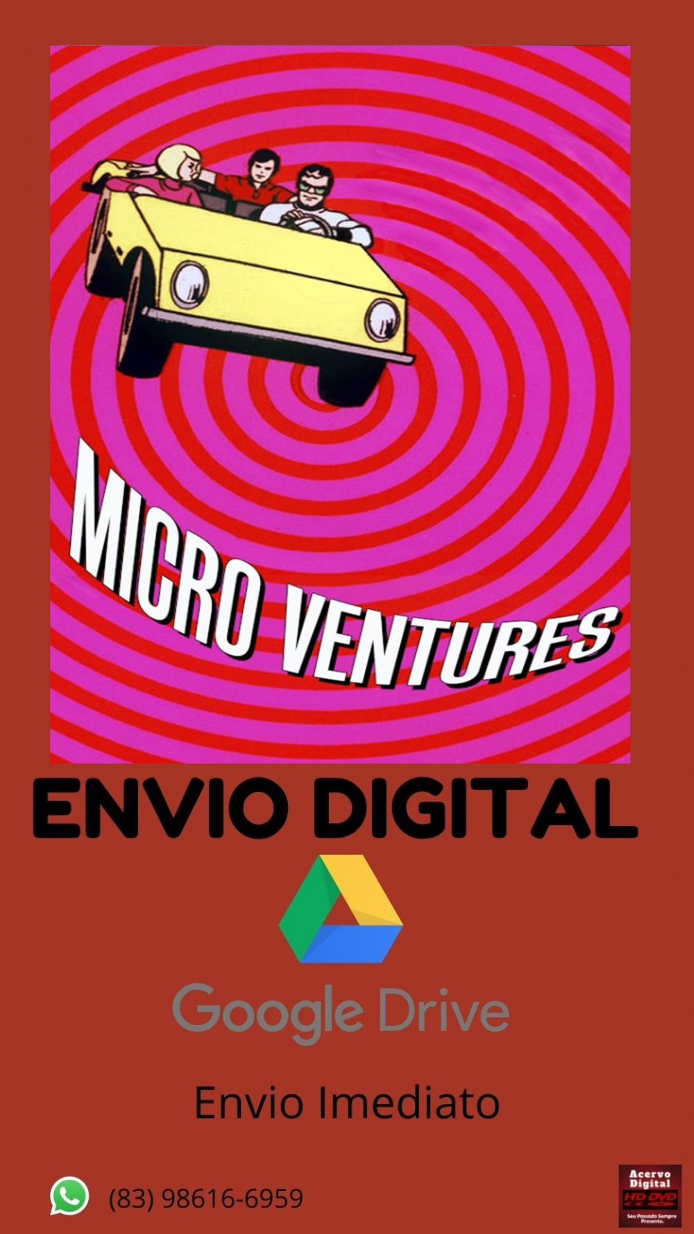 Micro Ventures (1968) Completo 4 Eps - Acervo Digital Dvds