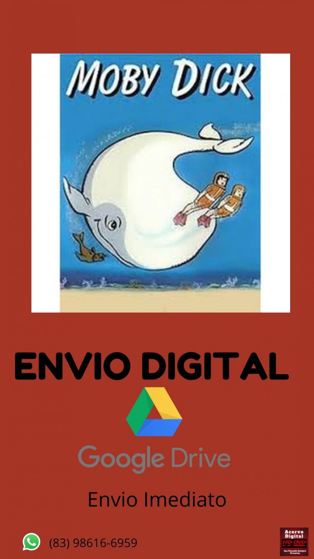 Moby Dicky (1966) Completo 18 Eps - Acervo Digital Dvds