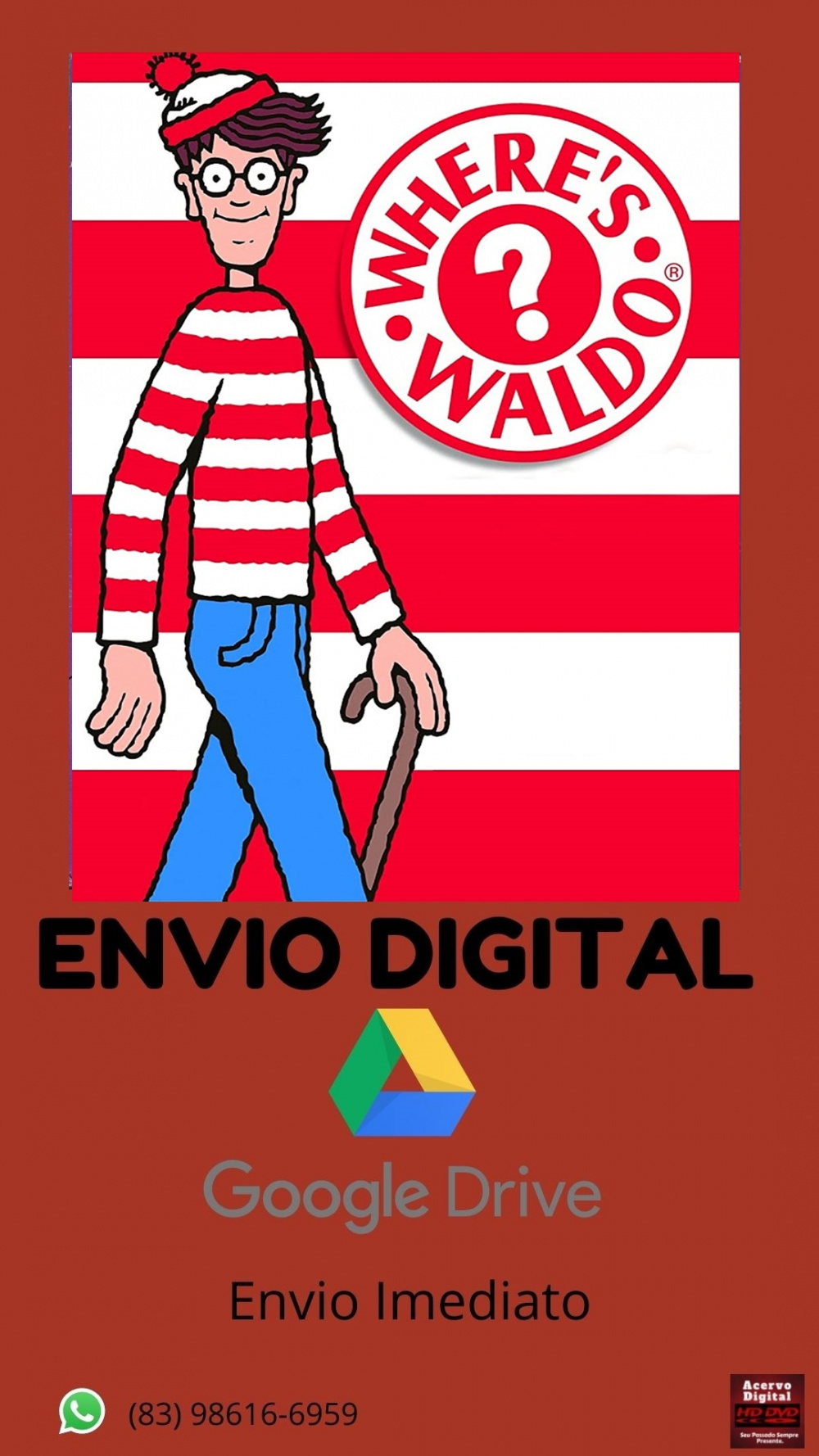 Onde está Wally (1991) 03 Eps - Acervo Digital Dvds