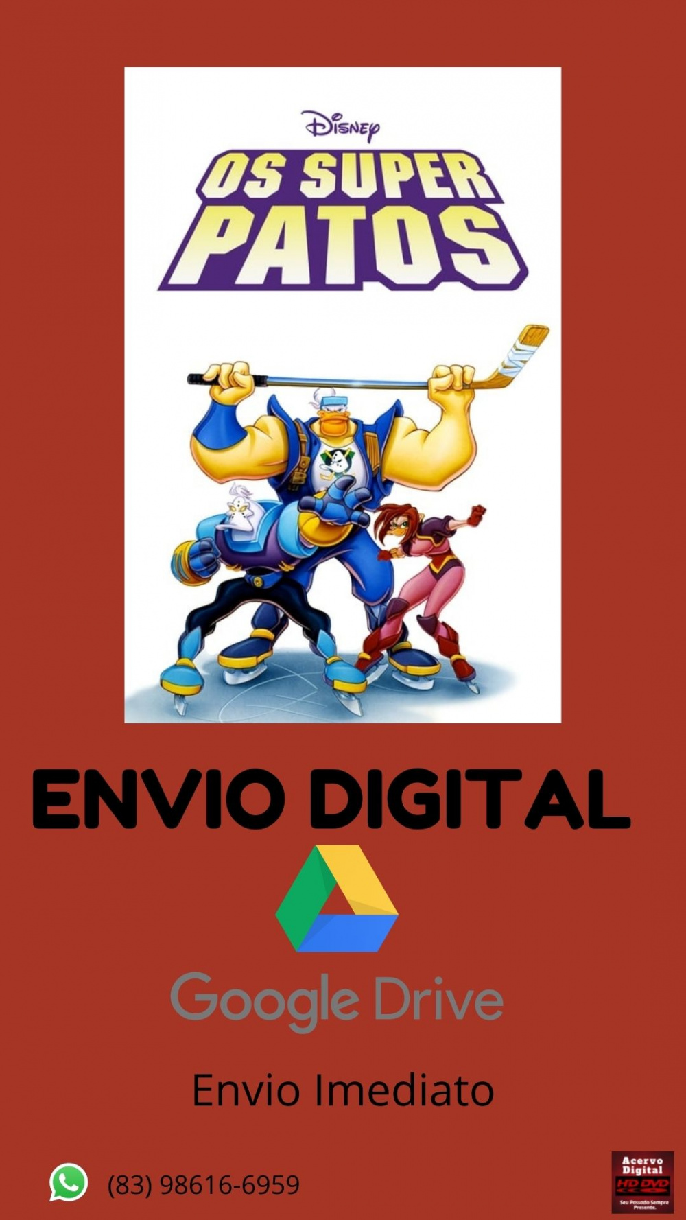 Os Super Patos (1998) Completo 26 Eps - Acervo Digital Dvds