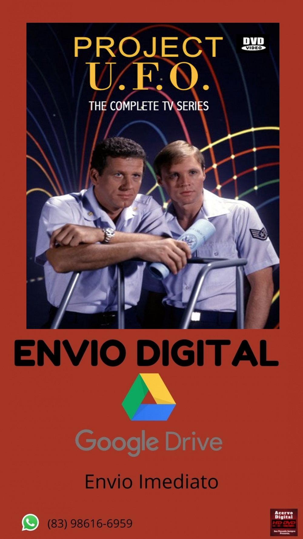 Projeto U.F.O. (1978) Completo 26 Eps - Acervo Digital Dvds