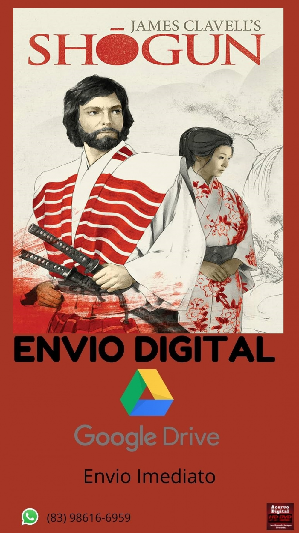 Shogun (1980) Série Completa Legendado - Acervo Digital Dvds