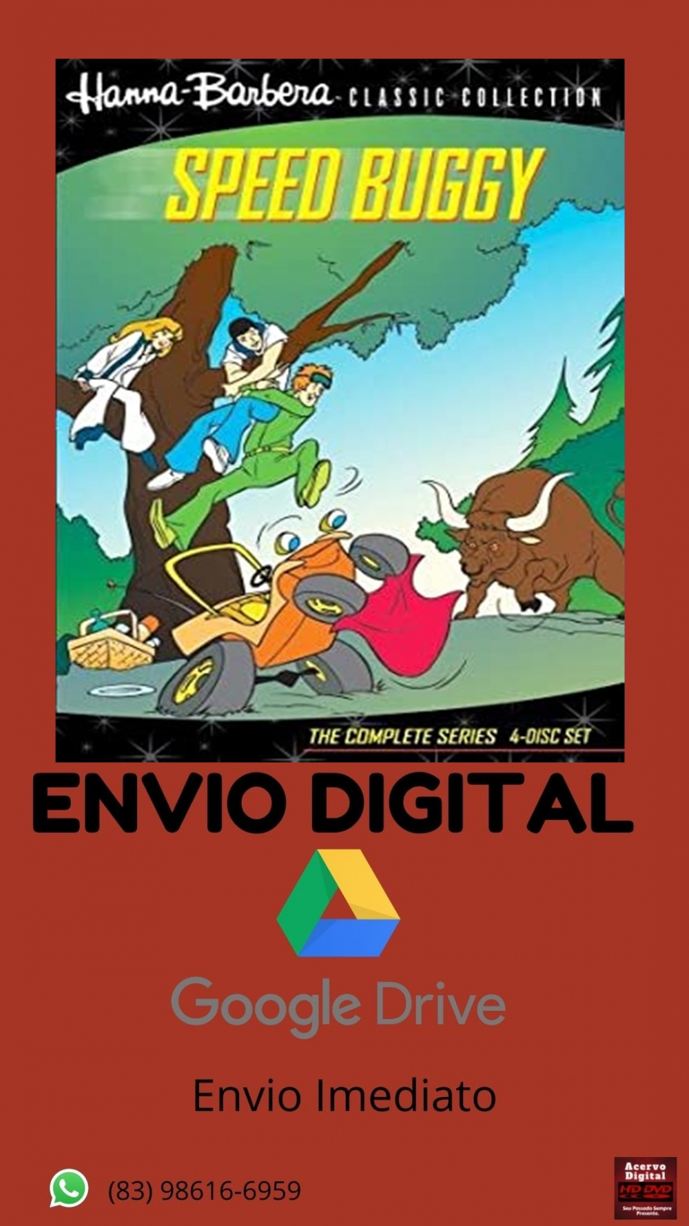 Speed Buggy (1973) 14 Eps - Acervo Digital Dvds