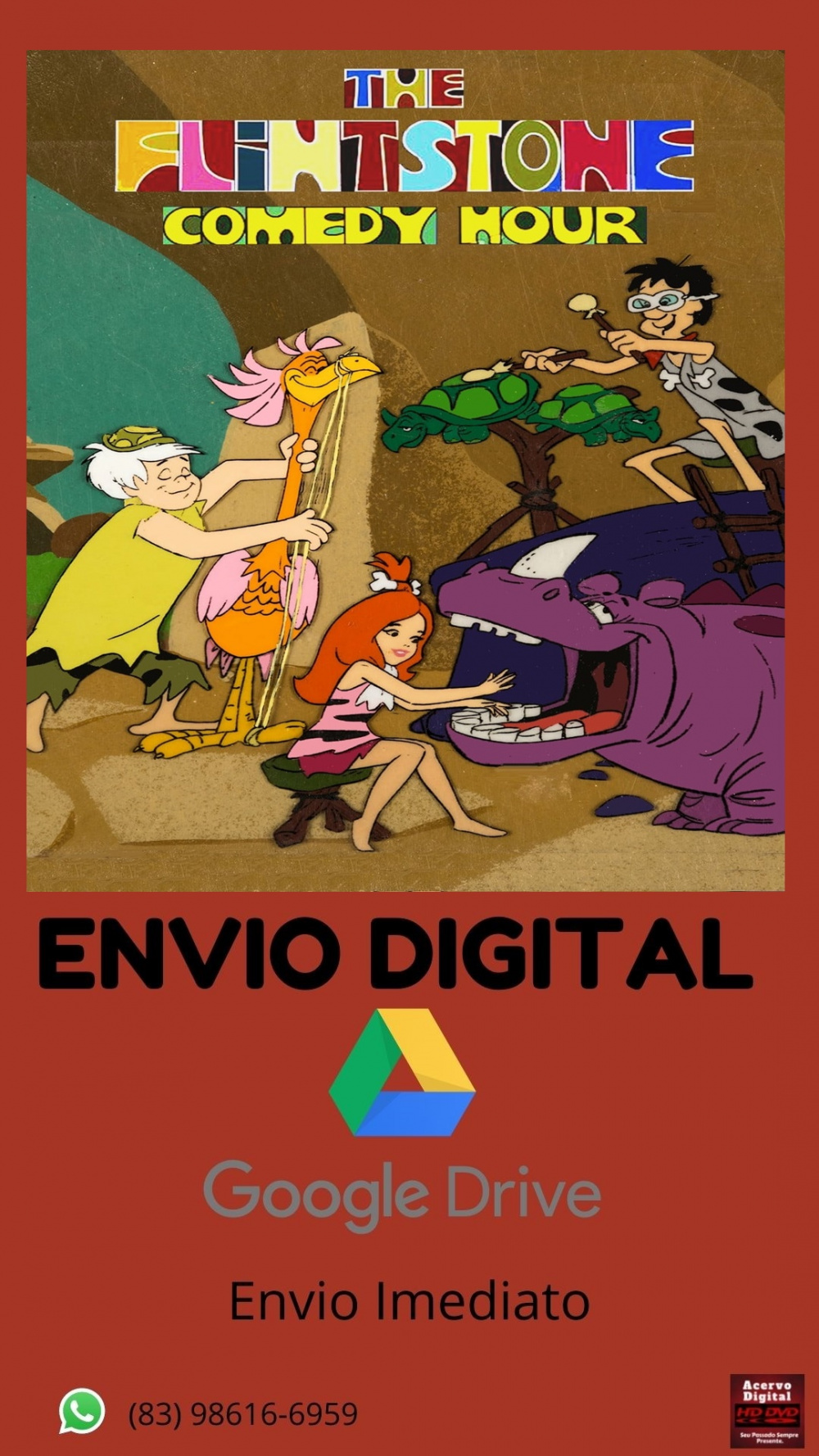 The Flintstone Comedy Hour (1972) 33 Eps - Acervo Digital Dvds