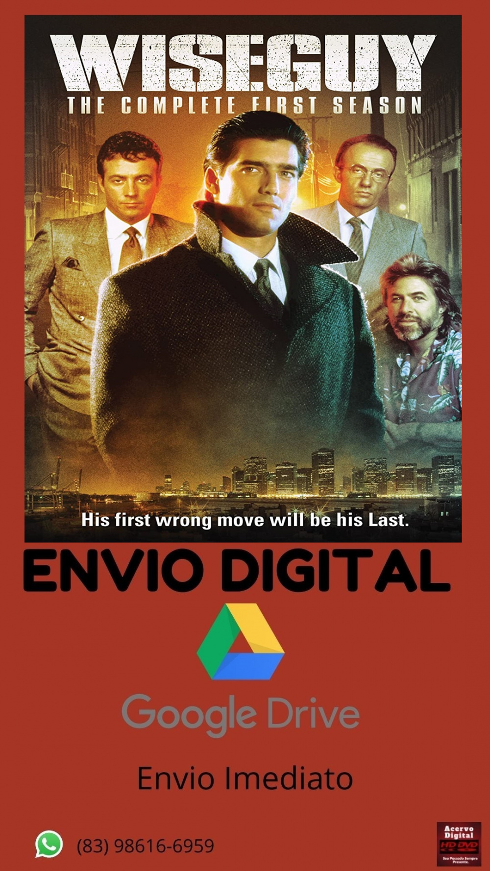 Wiseguy (1987) Completo 75 Eps Legendado - Acervo Digital Dvds