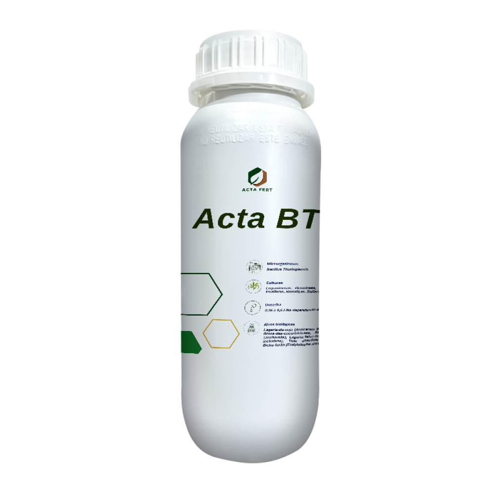 Acta BT - Bioinseticida à Base de Bacillus thuringiensis - Acta Fert
