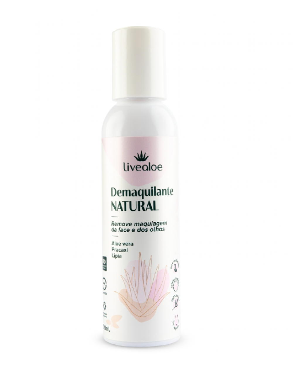 Demaquilante natural aloe vera - Adaya Biocosméticos