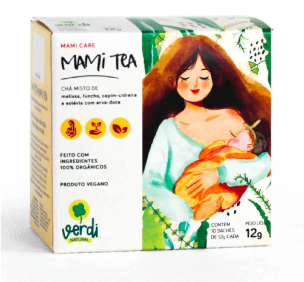 Chá natural - mama tea - Adaya Biocosméticos