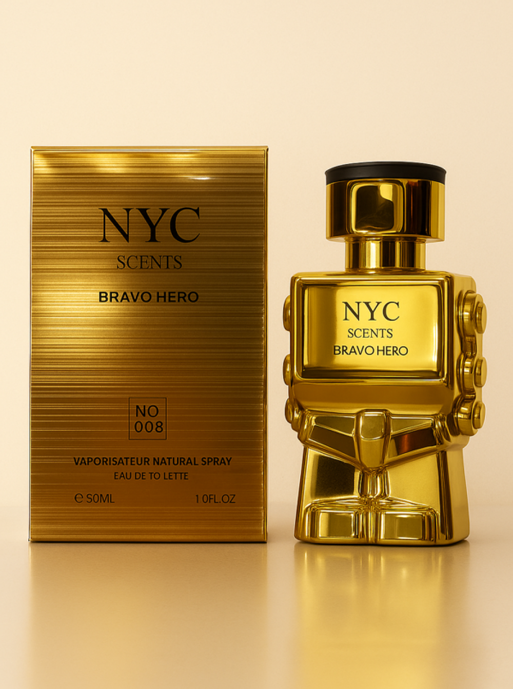 Perfume Nyc Scents Bravo Hero N° 008 - Masculino 30ml - Afrodite ...
