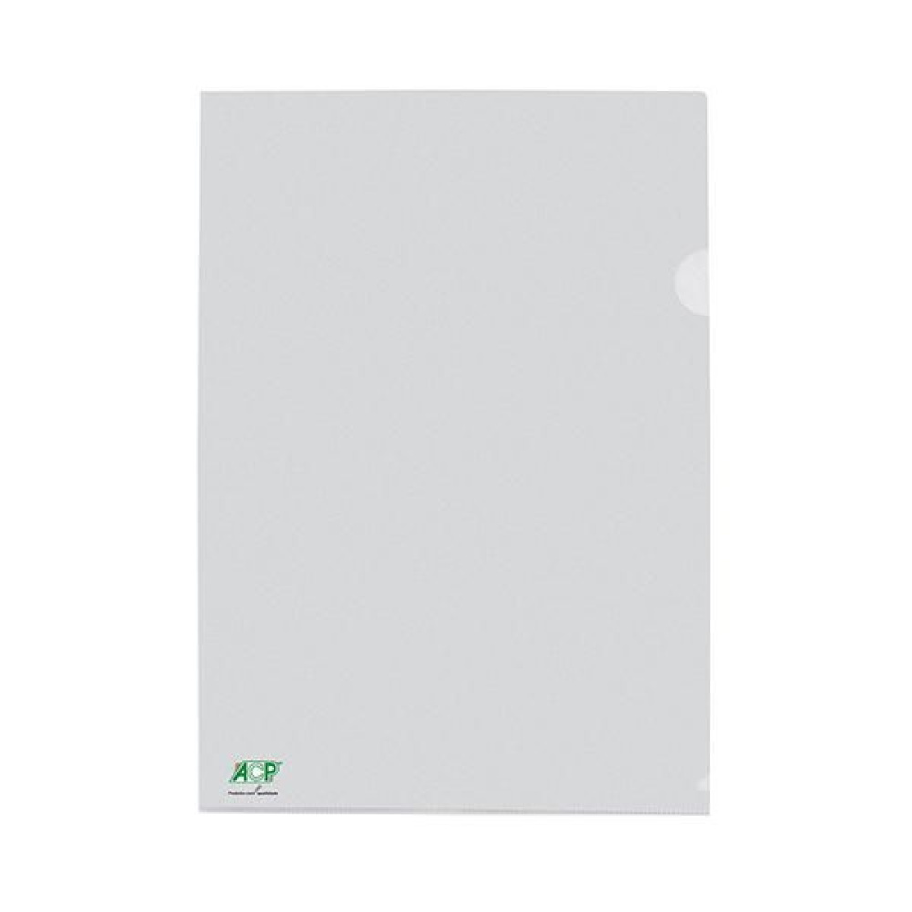 PASTA L A4 ACP CRISTAL PP - AeG Papelaria