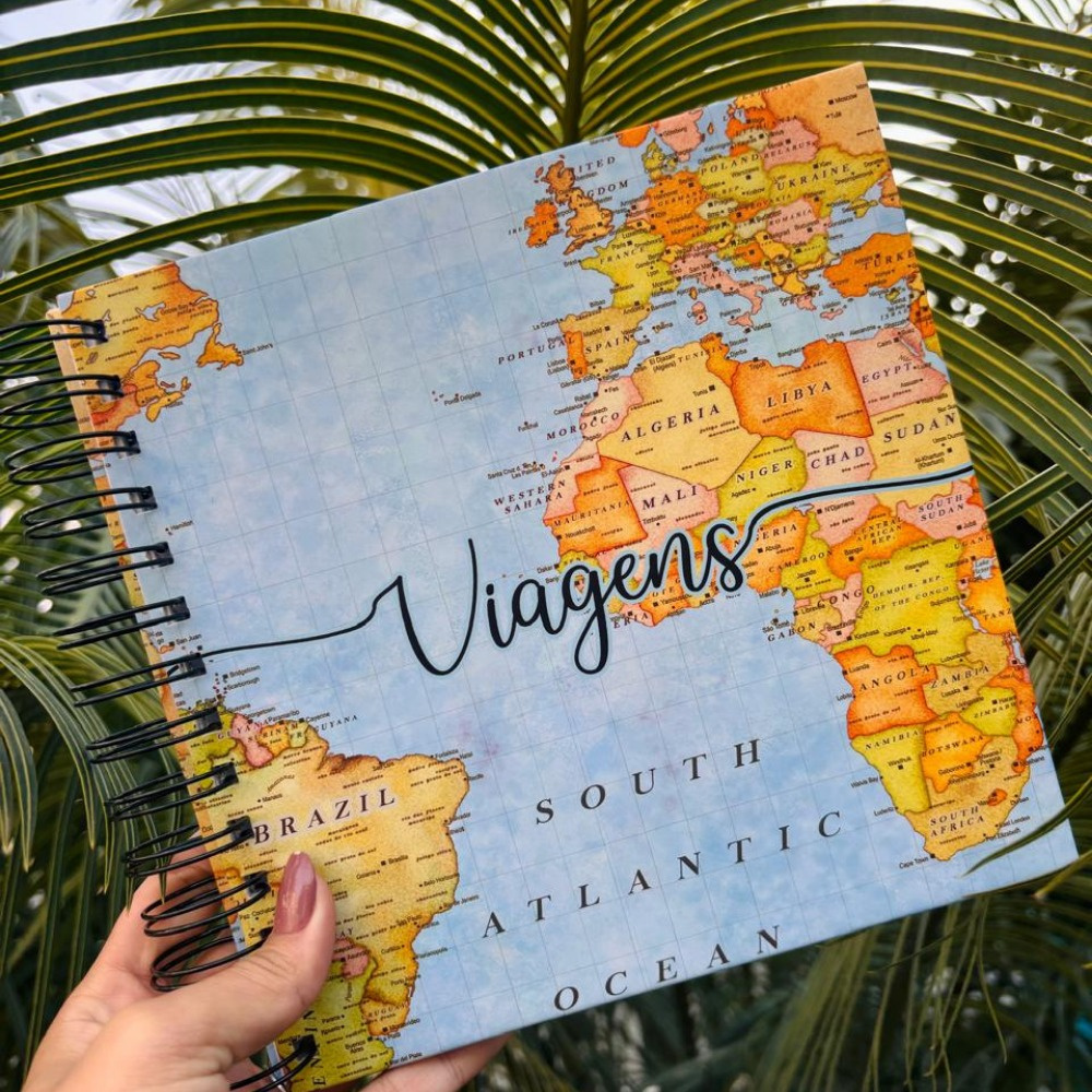 Álbum Scrapbook Viagens - Momens - Momens