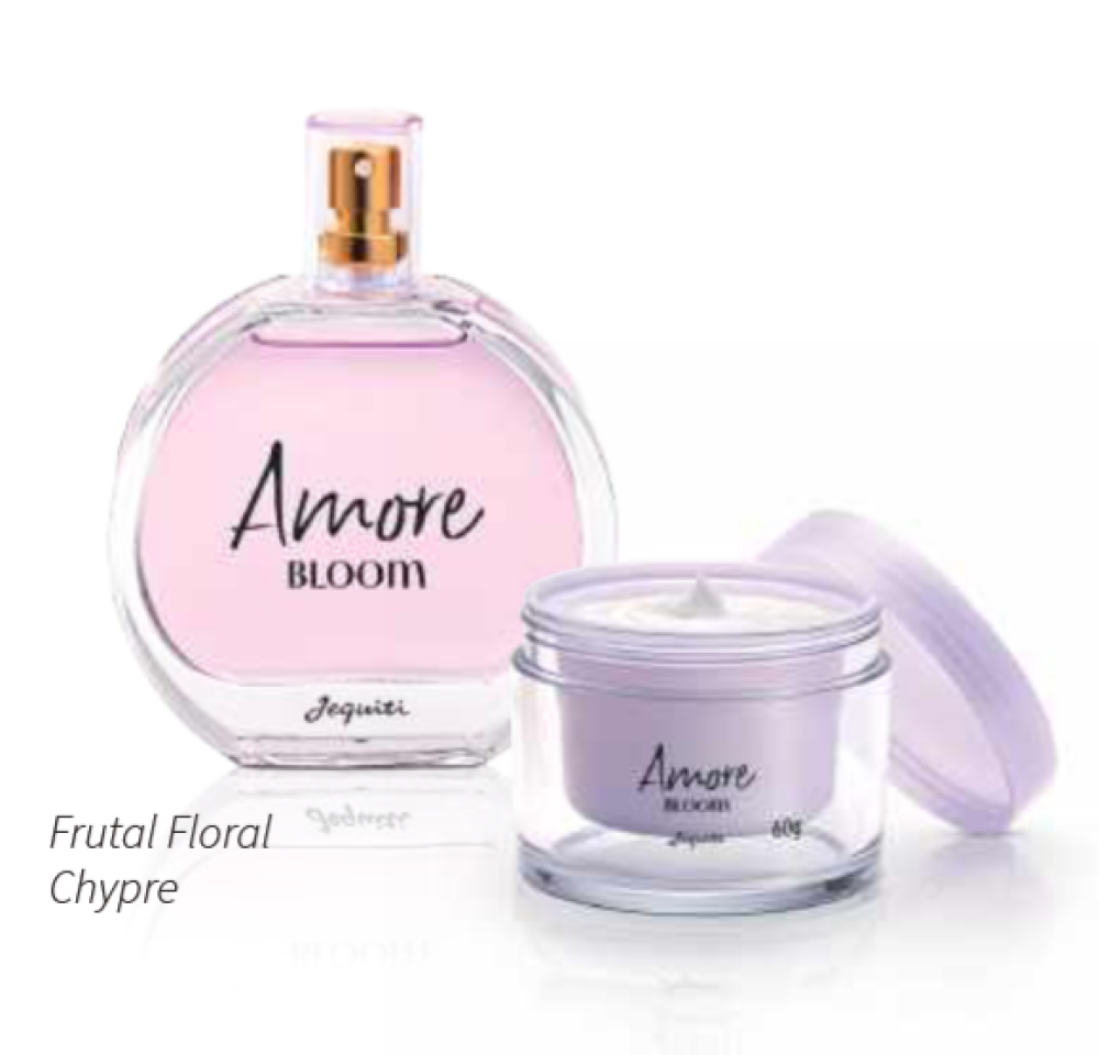 Combo Amore Bloom Jequiti Desodorante Colônia 100 ml e Hidratante Amore Bloom 60 g - Aiel Perfumaria