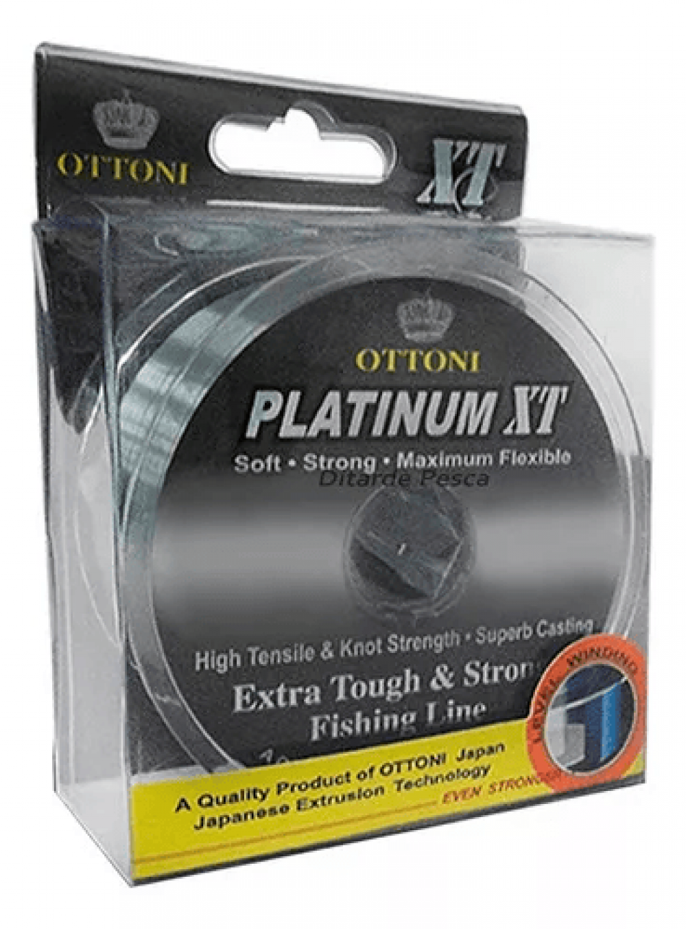 Linha Monofilamento Ottoni Platinum Xt 300m 0,30mm - Pescador Pro