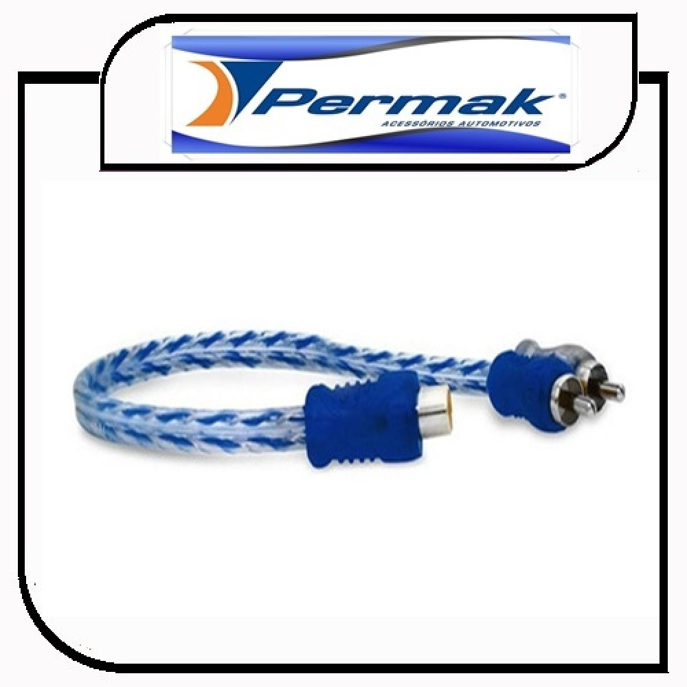 Cabo Rca Y Stereo Injetado Automotivo Permak - Alex Sound