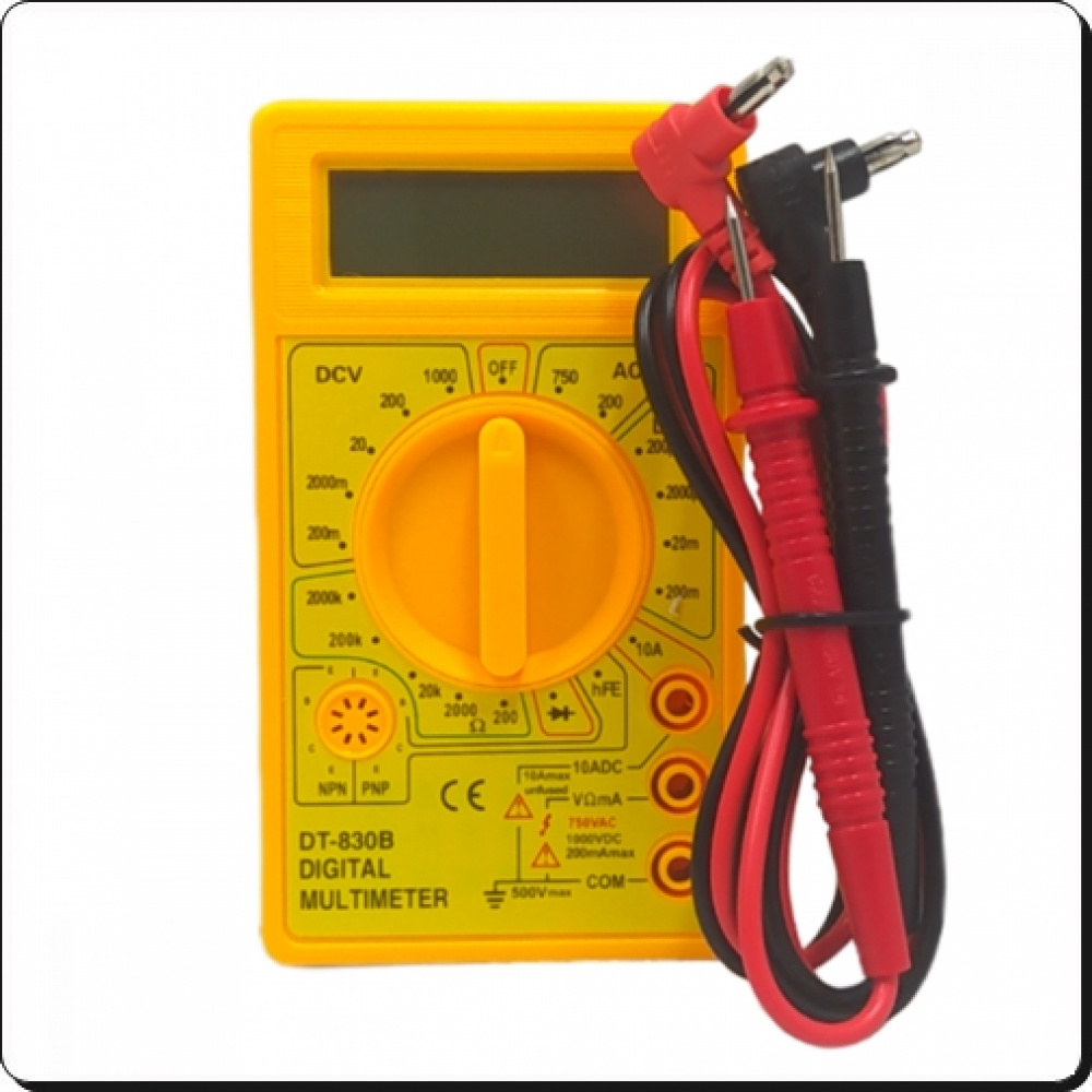 Multímetro Digital Portátil Profissional Exbom - Alex Sound - Alex Sound