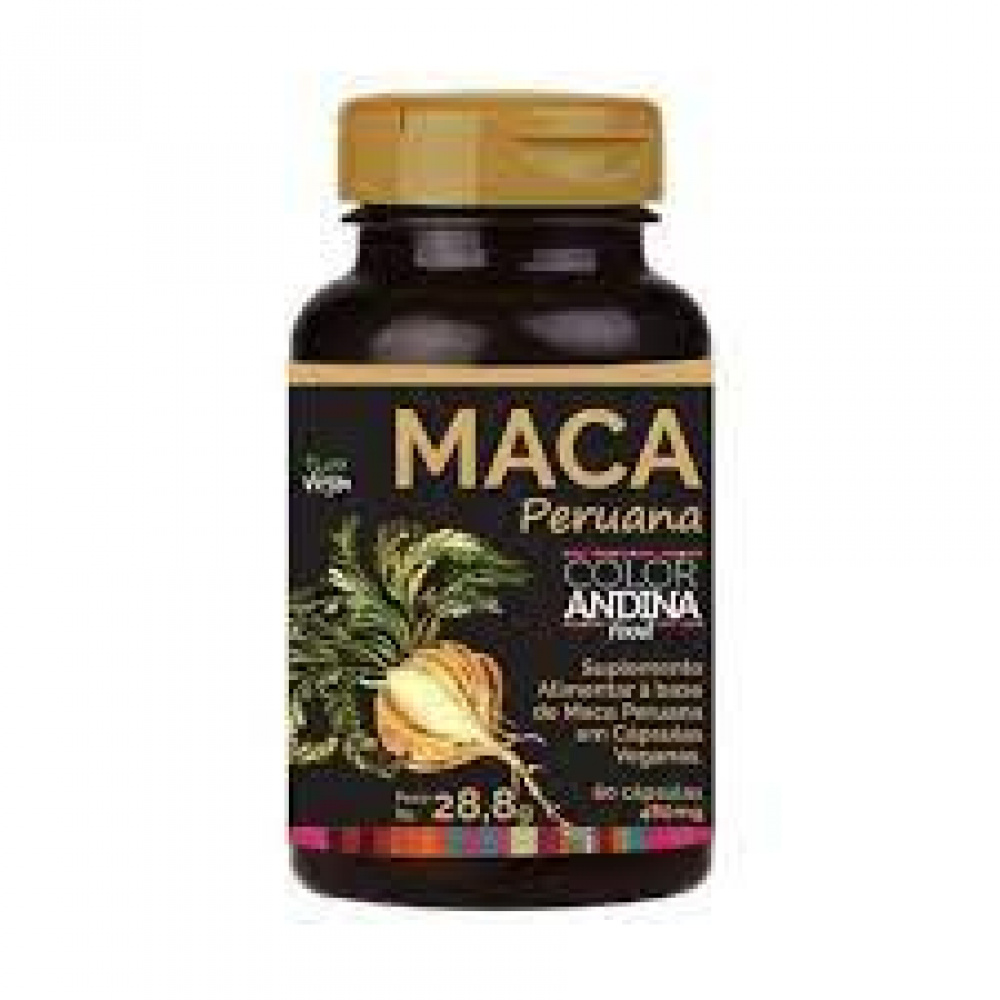 MACA PERUANA AMARELA 60 Cápsula- Color Andina - Alfazema Produtos Naturais MACA PERUANA AMARELA 60 Cápsula- Color Andina - Alfazema Produtos Naturais