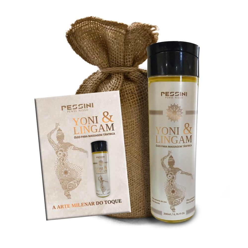 Yoni & Lingam Oléo Para Massagem Tântrica 200 ml - All4Love