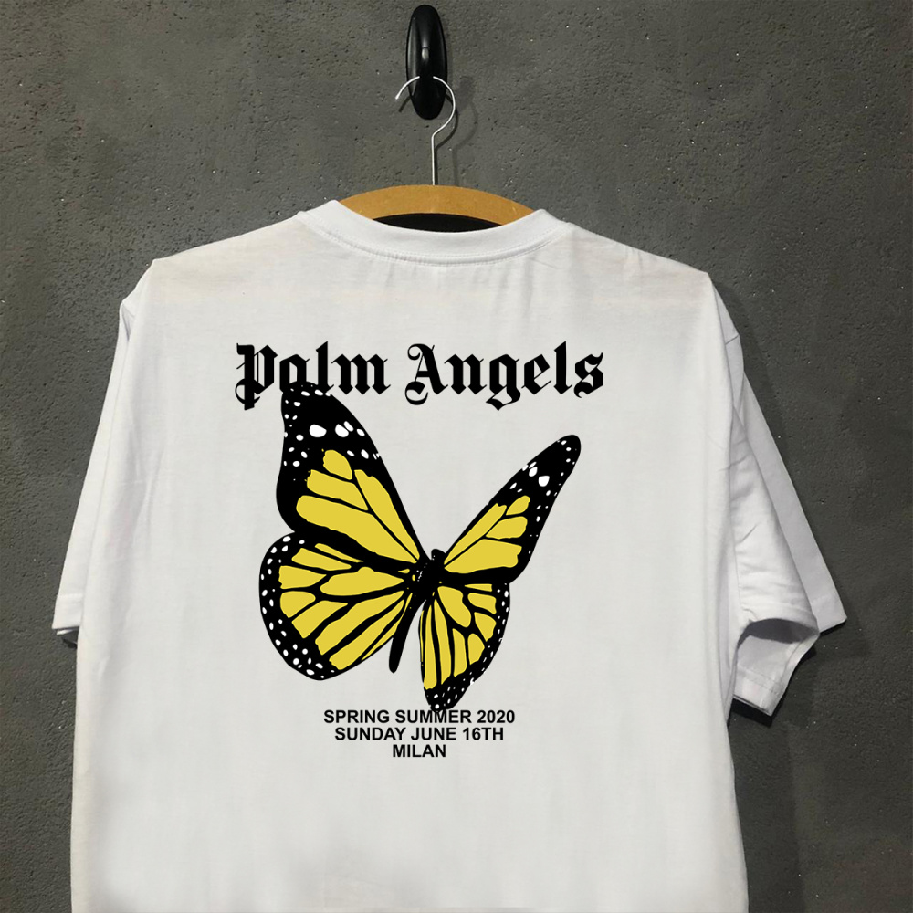 Camiseta Palm Angels Butterfly - Alpha Connect