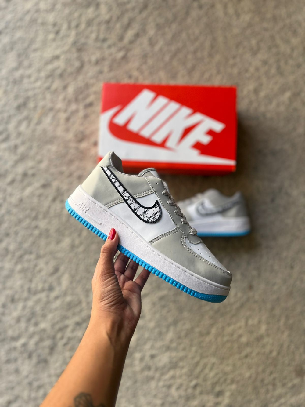 Nike Air Force x Dior + FRETE GRÁTIS - Alpha Connect