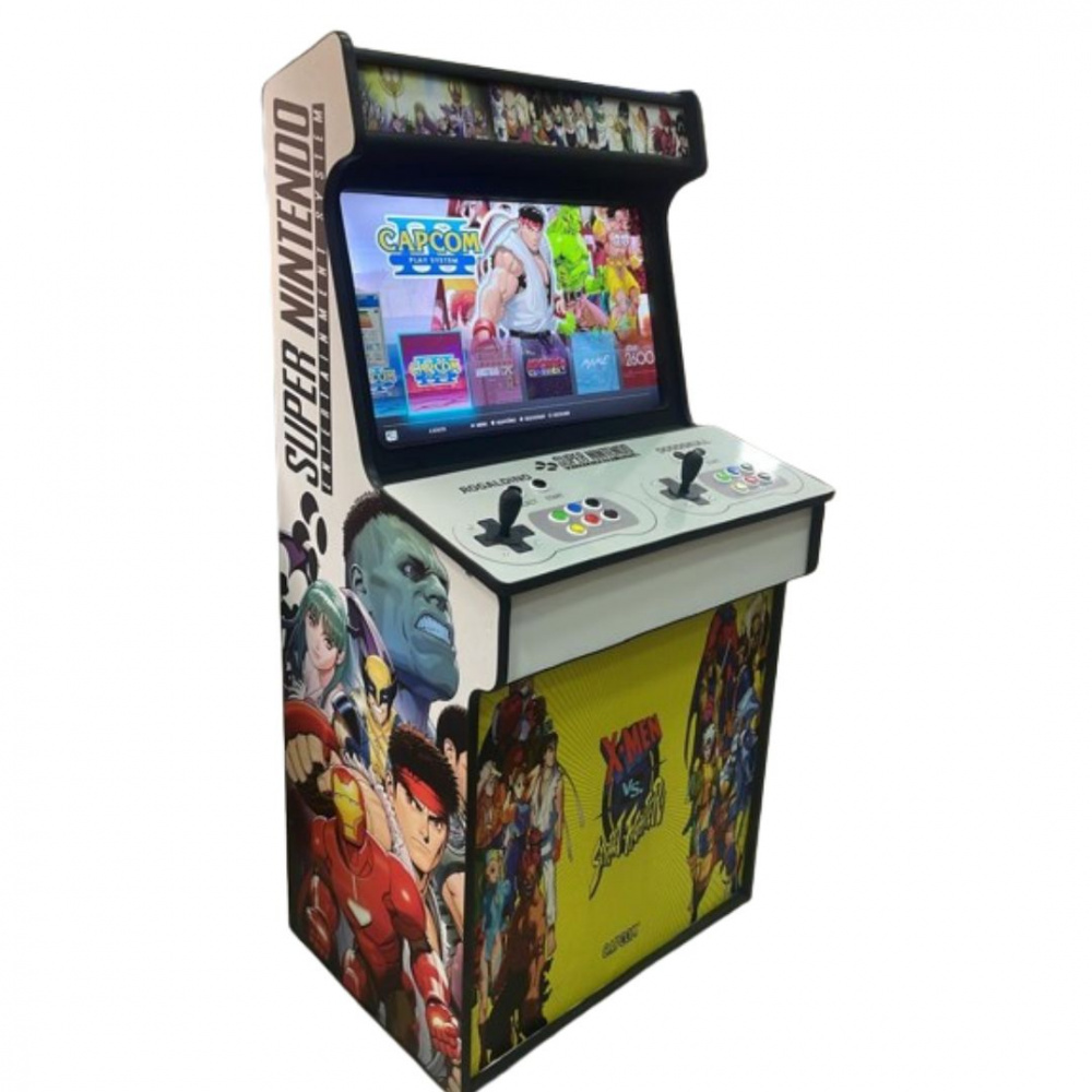 Arcade Fliperama Tela 32 Polegadas Arte Personalizada - Arcade Play