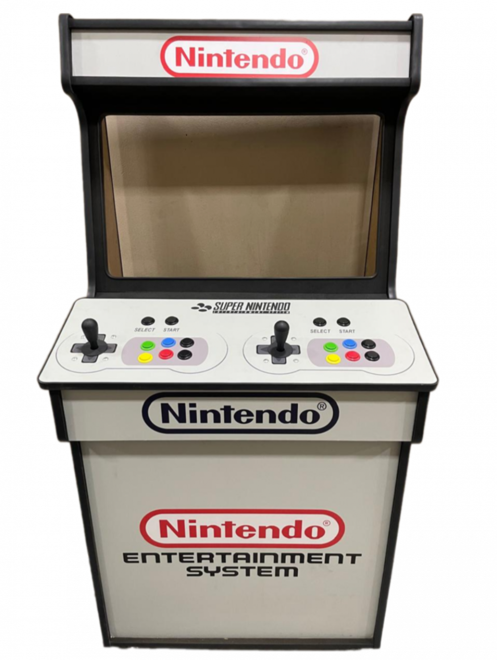 Gabinete Arcade Para Tv 32 Polegadas Personalizado + Manches Mecânicos ...