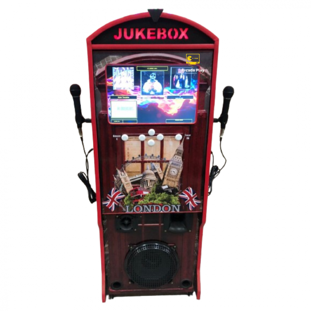 Jukebox Karaoke Bluetooth Modelo LD - Arcade Play