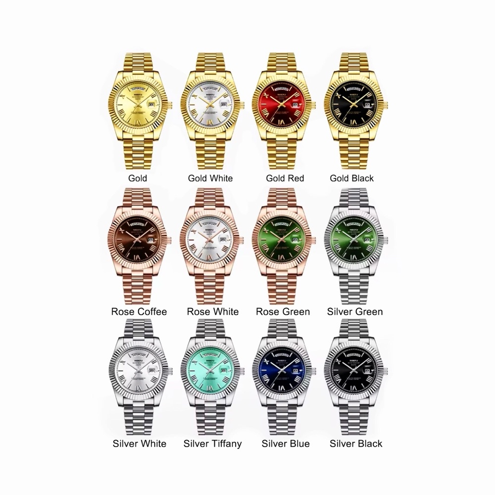 Relógio American Day-date Quartz - American Wolf Store