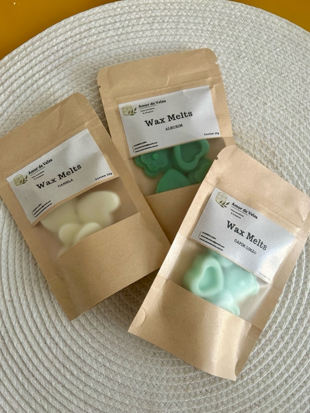 Kit Wax Melts Energy - Amor de Velas