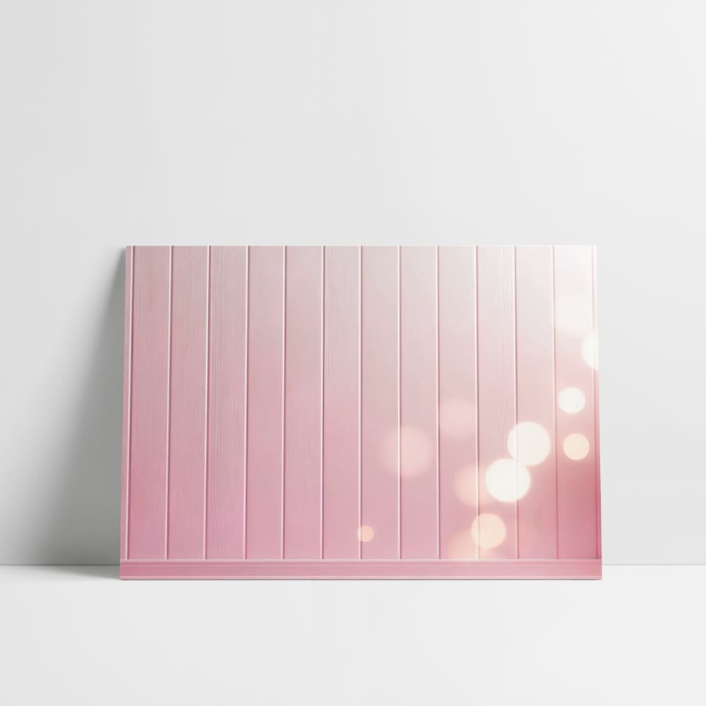 Painel Individua Ripado Rosa Luzes 40x60cm - Amora festa em Papel