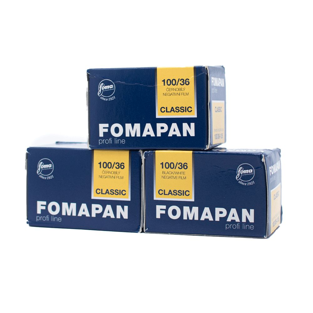 Filme FOMAPAN classic 100/36 (preto e branco) - Analog Clicks