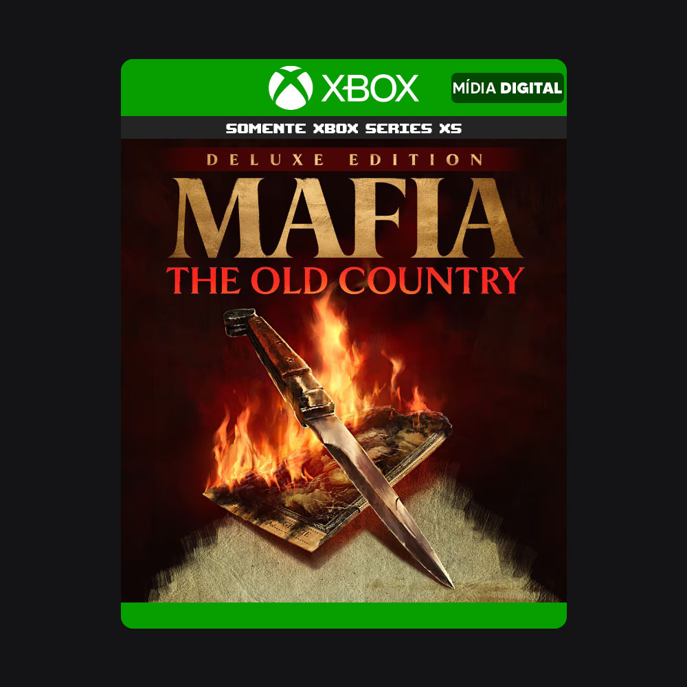 Mafia The Old Country Deluxe Edition - Xbox Series X|S - Mídia Digital ...