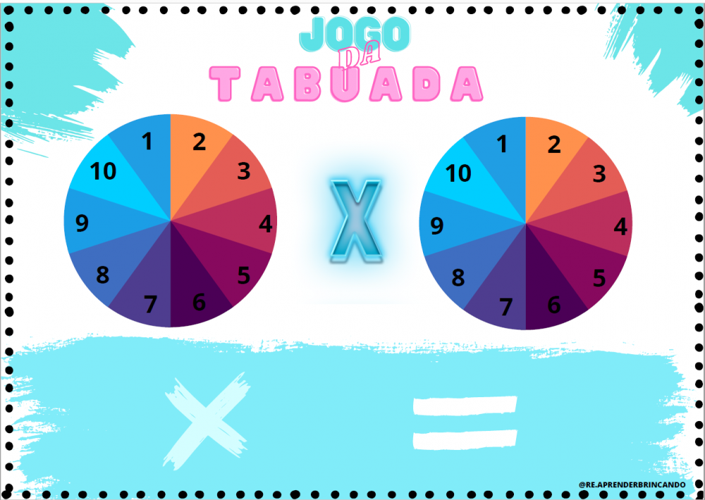 Jogo da tabuada. - Aprender Brincando - Os melhores jogos para educação ...