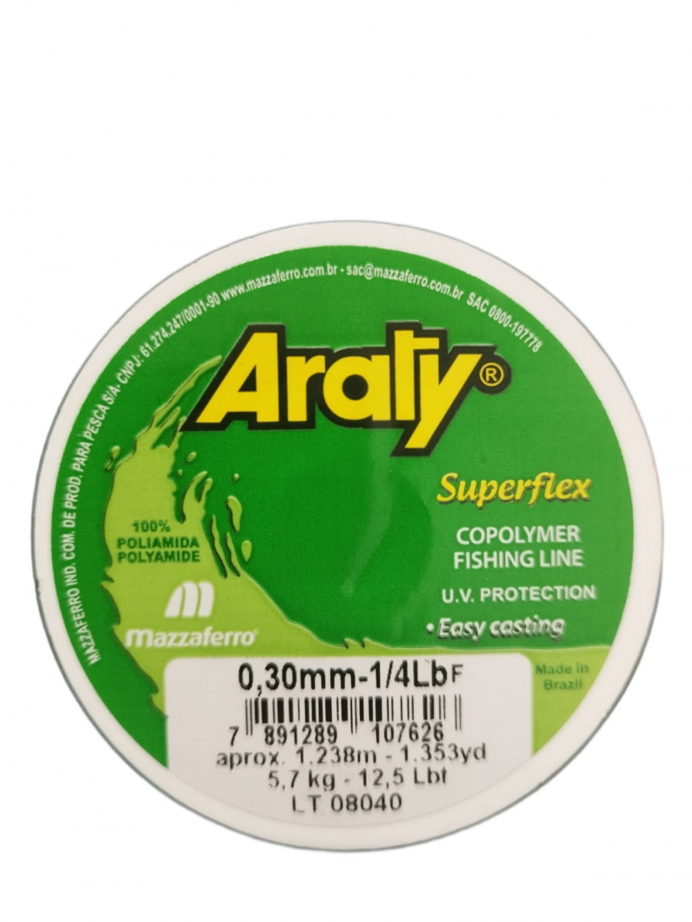 Linha Araty Superflex Carretel Grande Forte 030 035 040 045 ...