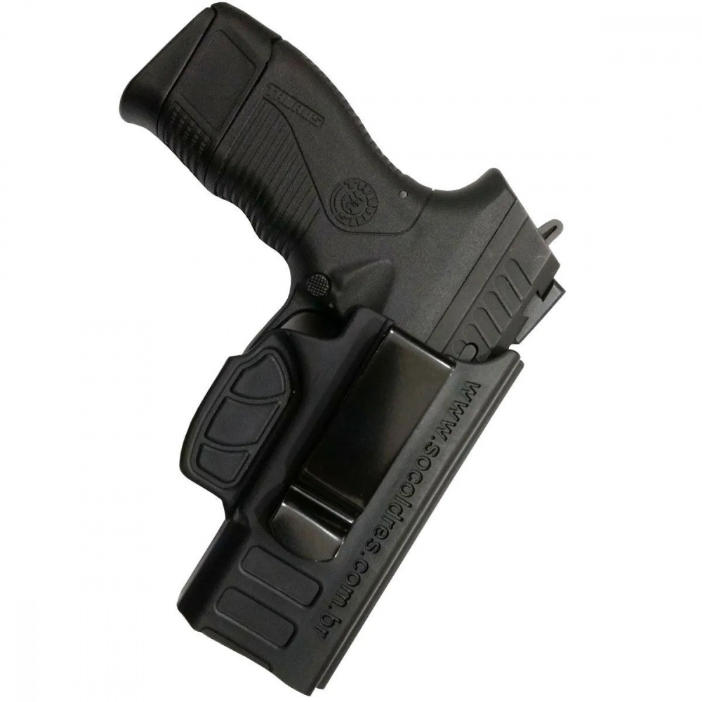Coldre velado polímero TAURUS PT640, PT638 - Ares tactical equipamentos policiais
