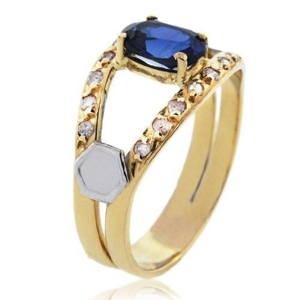 Anel de Formatura Ouro 18K todos os cursos símbolos e pedras AZ356 ...