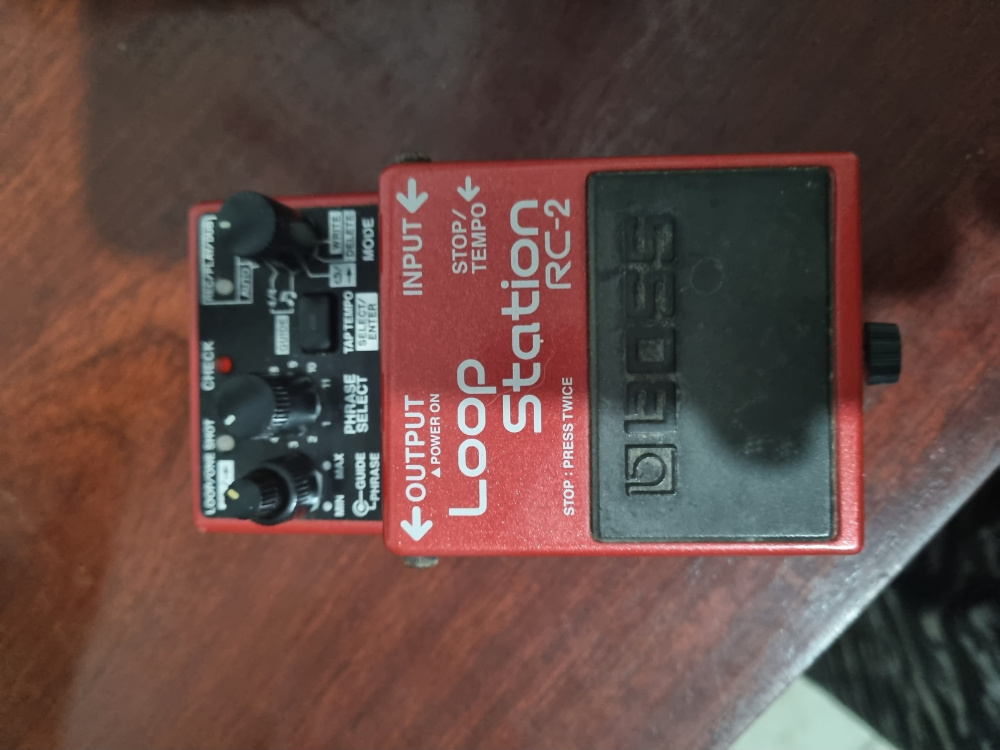 Pedal de Loop Boss RC-2 - Brechó da Pituca