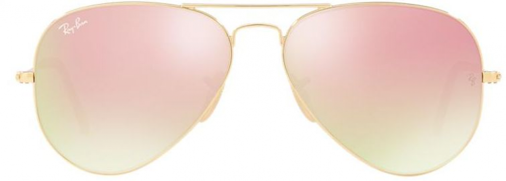 Óculos de Sol Ray-Ban Aviador RB3025 - Rosa Espelhado - Óculos Flash