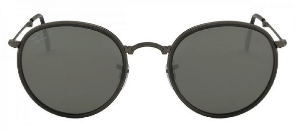 Óculos de Sol Ray-Ban RB3517 Round Dobrável Preto - Óculos Flash