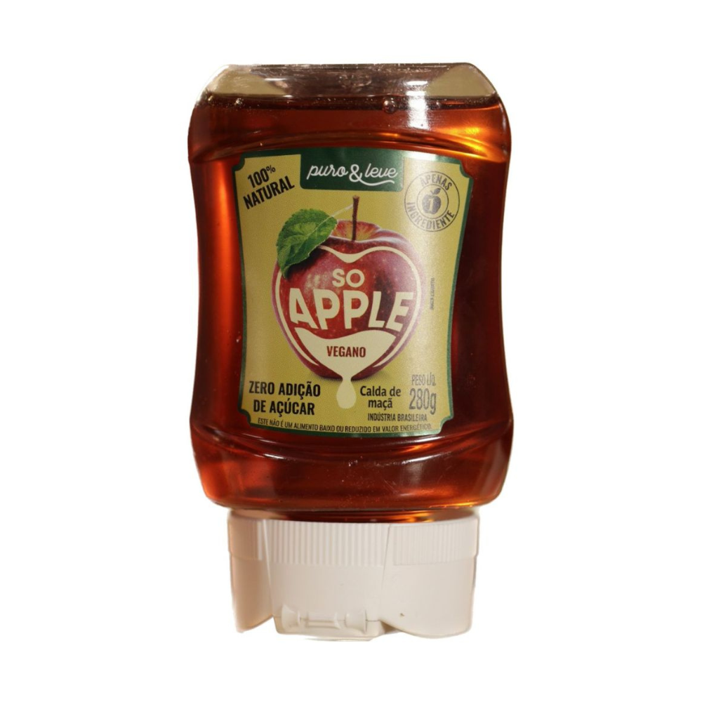 CALDA DE MAÇÃ SO APPLE PURO & LEVE - 280G - Armazém Sem